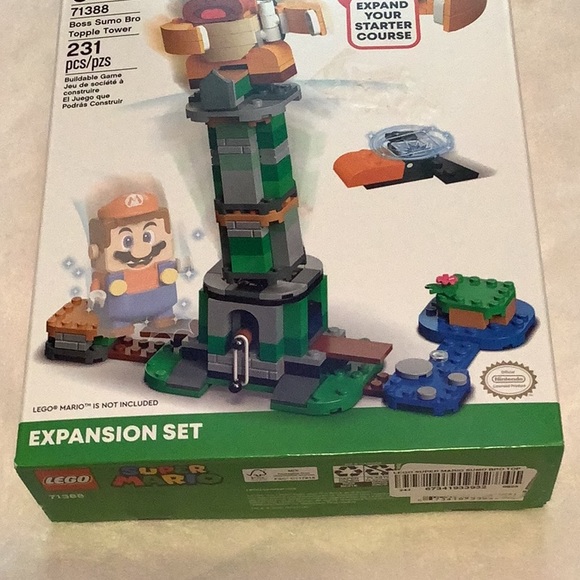Lego | Toys | Lego Super Mario 7388 Boss Sumo Bro Topple Tower 231 ...